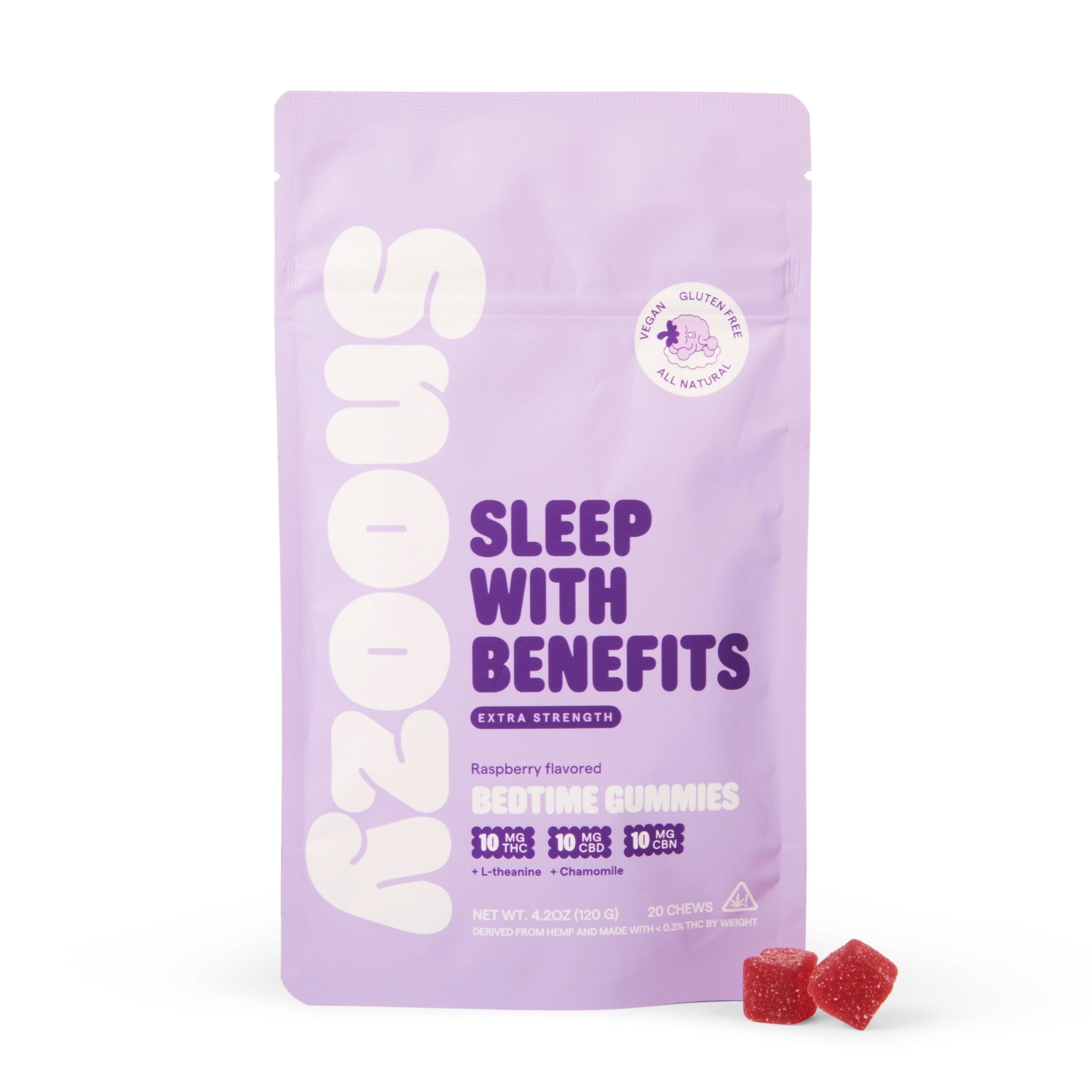 Delta 9 THC Gummies for Sleep | Snoozy